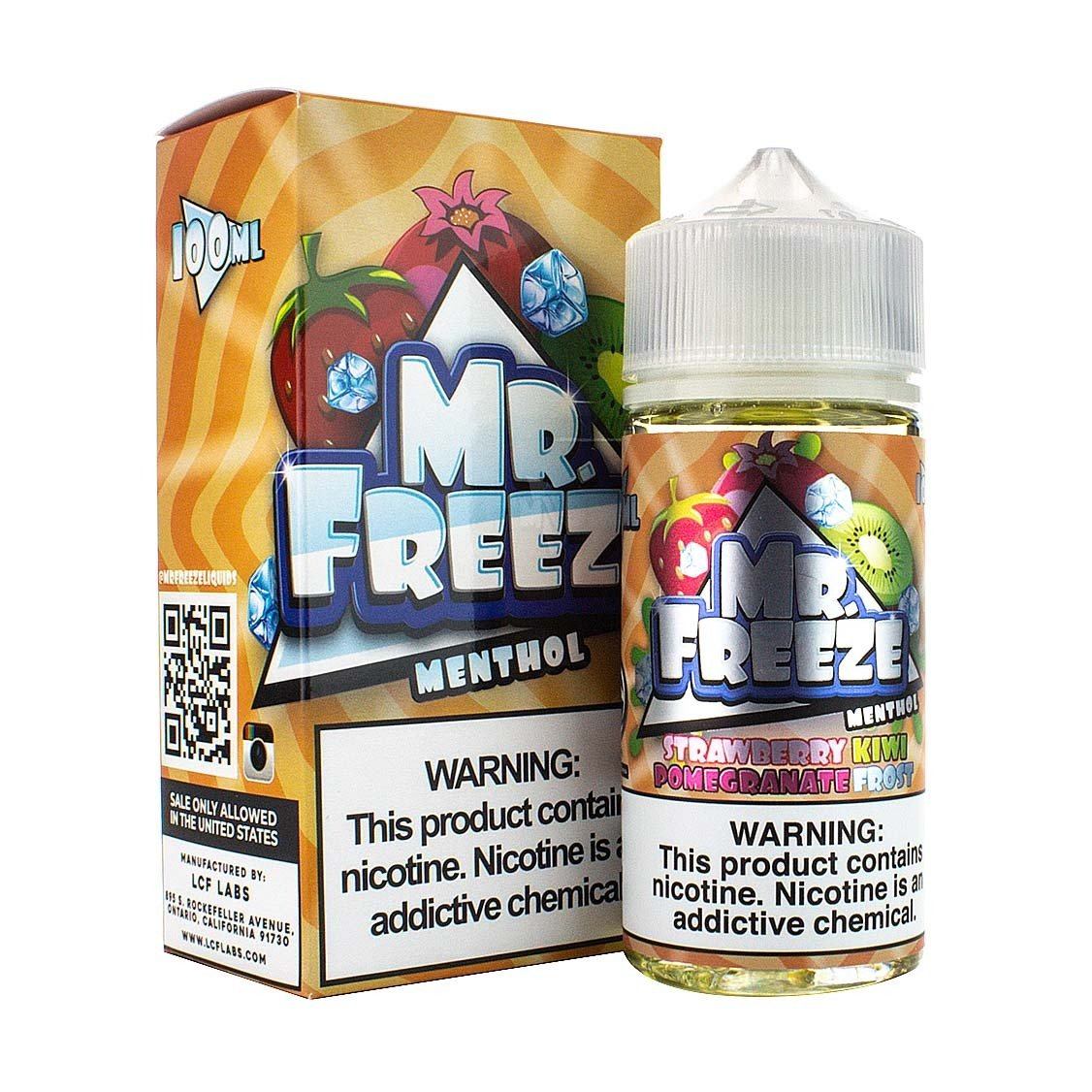 Strawberry Kiwi Pomegranate Frost by Mr. Freeze Menthol 100ml