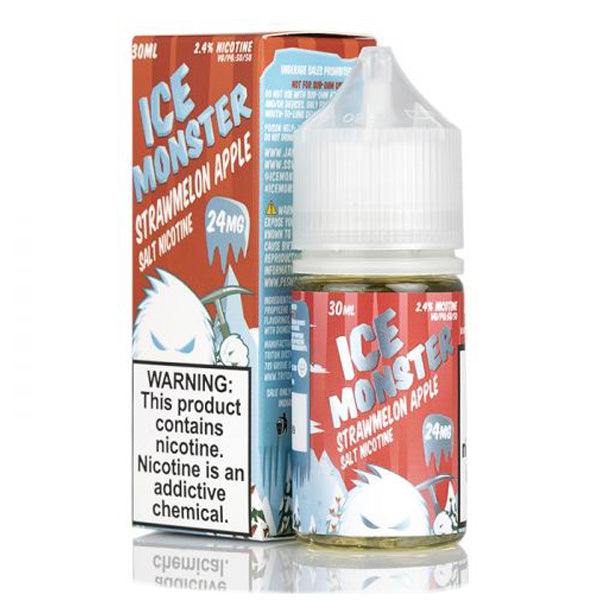 Strawmelon Apple Ice By Ice Monster Salts Series 30mL