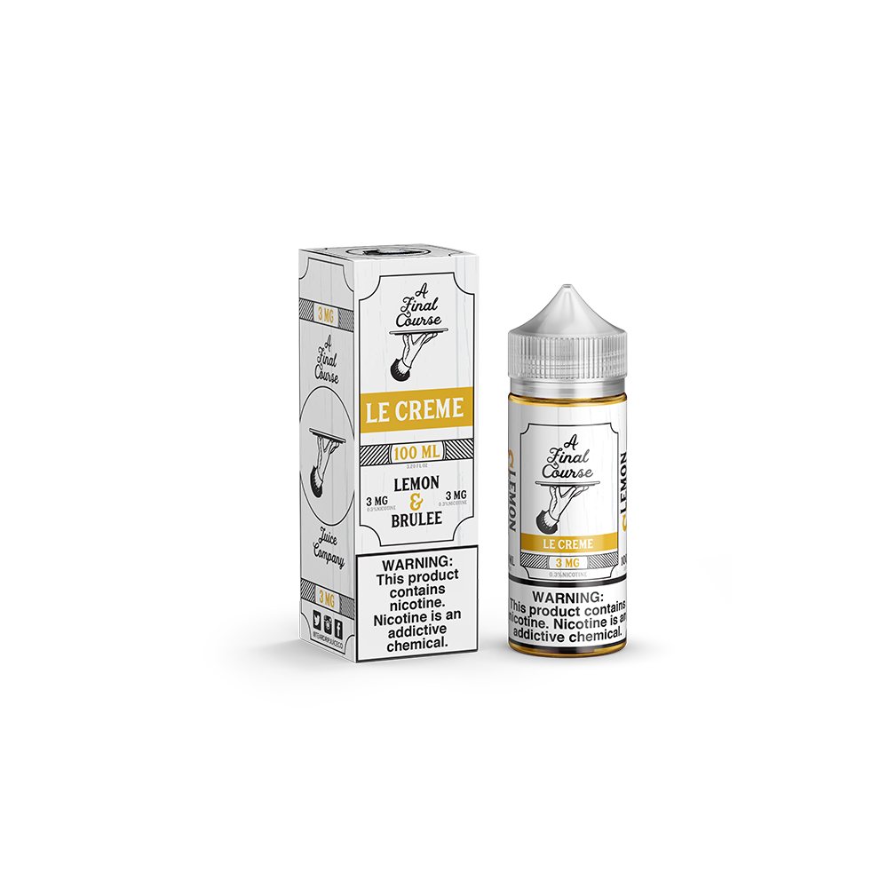 Le Crème by A Final Course E-Liquid 100mL Freebase