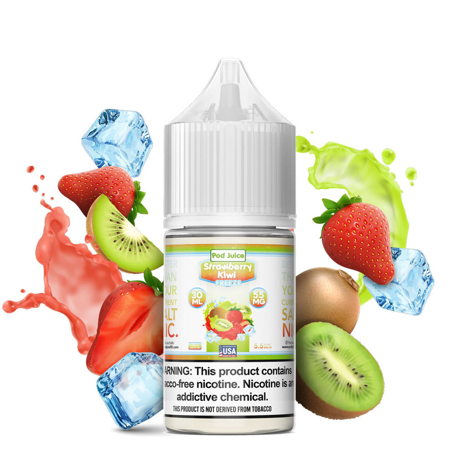 Strawberry Kiwi Freeze by Pod Juice Salts Series 30mL