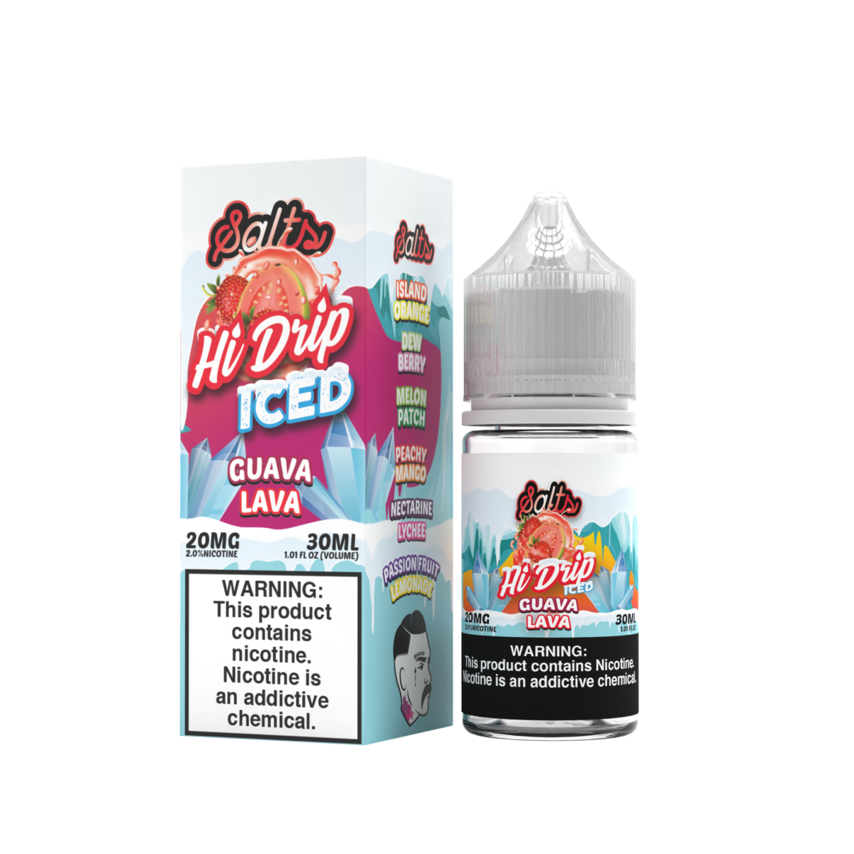 Guava Lava Iced by Hi-Drip Salts Series 30ml