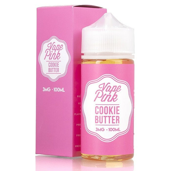 Cookie Butter by Vape Pink E-Liquid 100ml - Vape.com