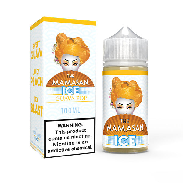 Guava Pop Ice (Guava Peach Ice) by The Mamasan Series | 100ml - Vape.com