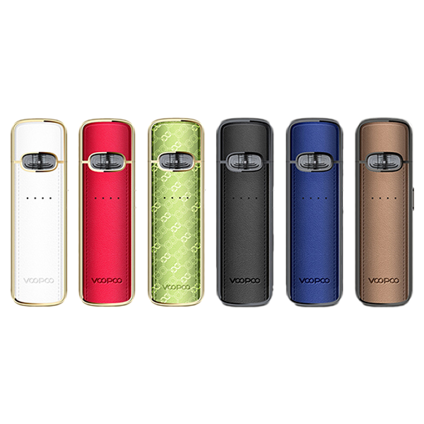VOPO - VooPoo Vmate E Kit - White Inlaid Gold - Vape.com