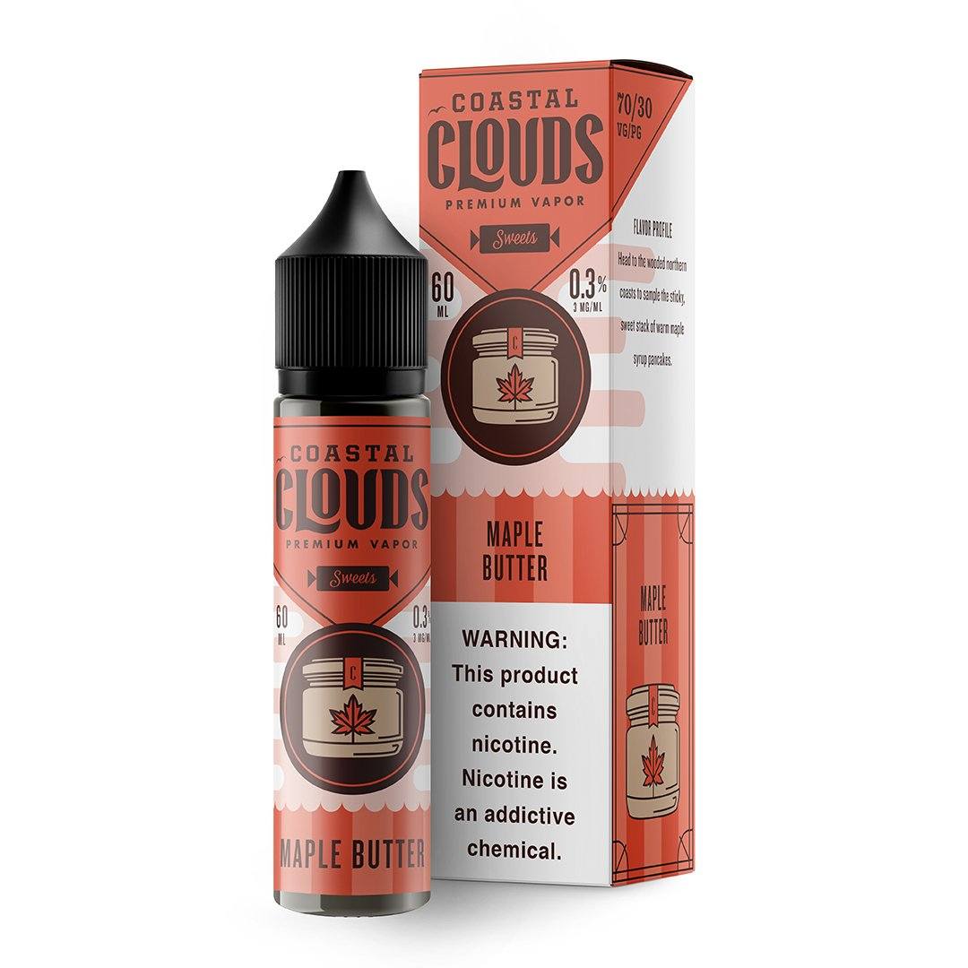 Maple Butter by Coastal Clouds Series 60mL - Vape.com