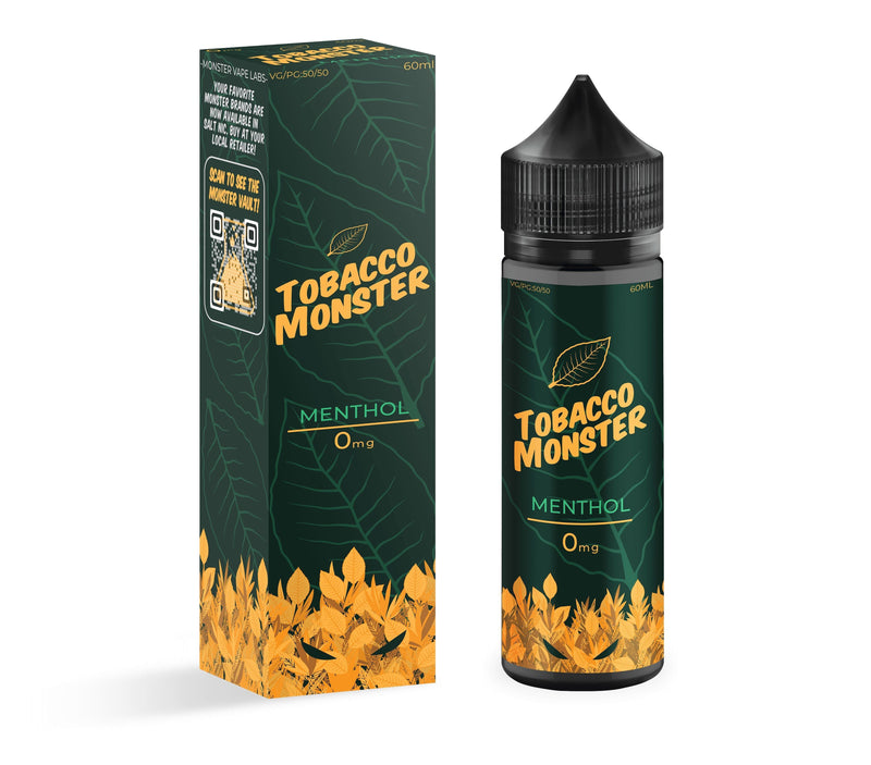 Menthol by Tobacco Monster Series 60mL - Vape.com