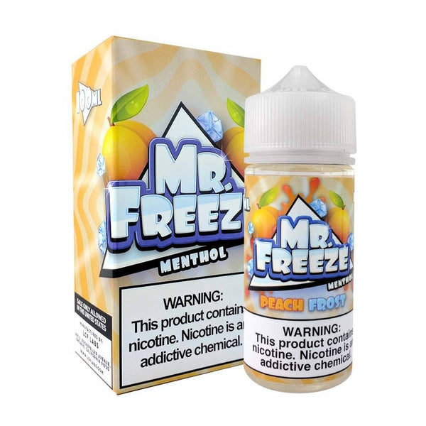 Peach Frost by Mr. Freeze Menthol 100ml - Vape.com