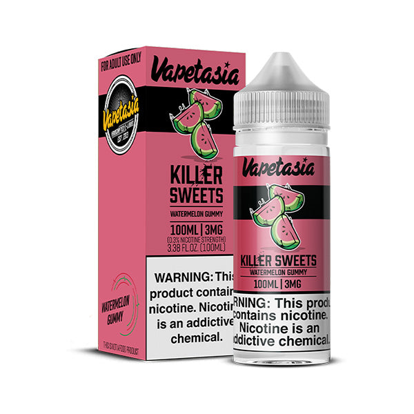 Killer Sweets Watermelon Gummy by Vapetasia Synthetic 100mL - Vape.com